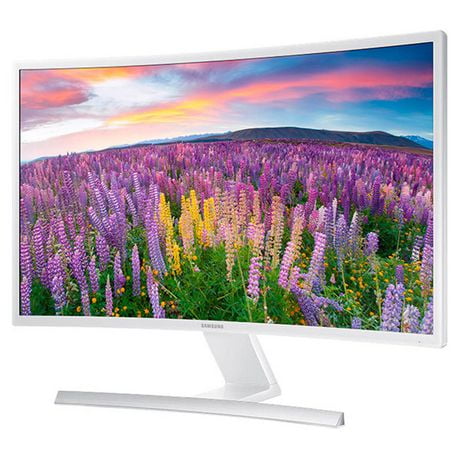 Samsung 27" Curved Monitor, Glossy White | Walmart Canada