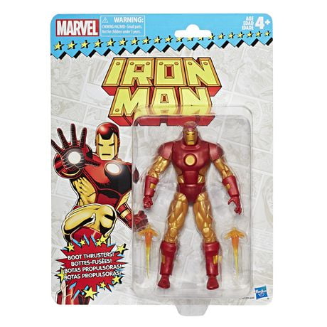Marvel Retro 6-inch Collection Iron Man Figure | Walmart Canada