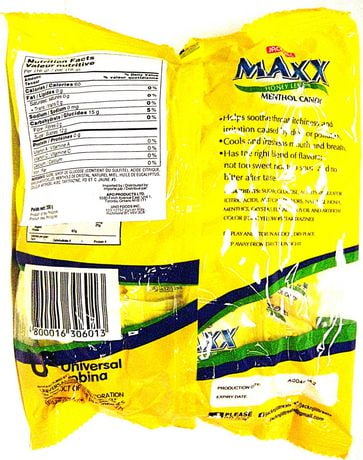Maxx HoneyLemon Menthol Candy | Walmart Canada