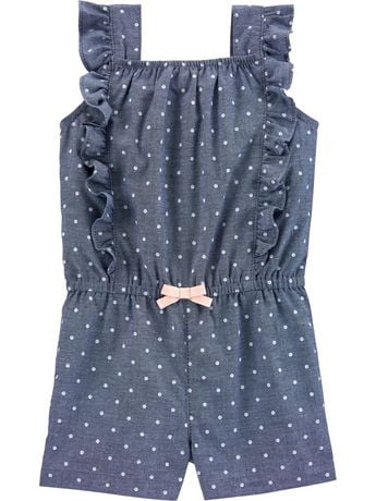 Child of Mine made by Carter's Toddler Girls Romper- Print - Walmart.ca