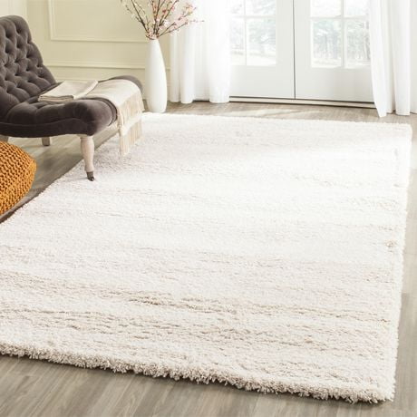 Click here for Safavieh Milan Harlow Solid Shag Area Rug Ivory 8... prices