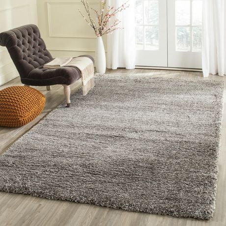 Click here for Safavieh Milan Harlow Solid Shag Area Rug Grey 51... prices