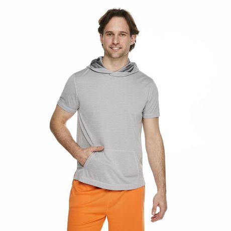 Click here for Athletic Works Mens Short Sleeve Hoodie Tee Grey M prices