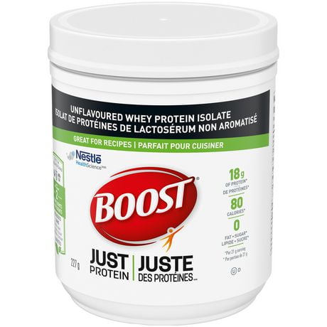 BOOST® Just Protein Unflavoured Whey Protein Powder | Walmart Canada