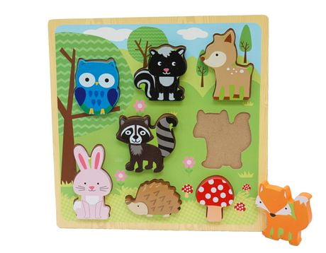 Spark Create Imagine Wooden Chunky Puzzle - Walmart.ca