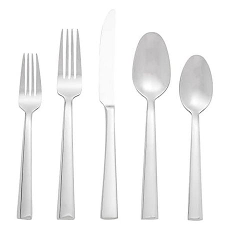 Madison Avenue 20 Piece Everyday Flatware Set, Service for 4 | Walmart ...