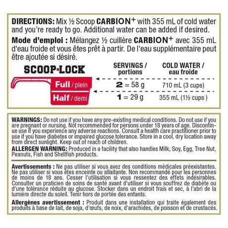 Allmax Carbion Advanced Electrolyte Hydration Drink Mix | Walmart Canada
