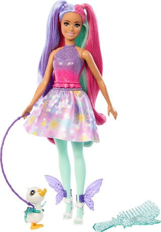 Barbie Doll with Fairytale Outfit and Pet, The Glyph, Barbie A Touch of ...