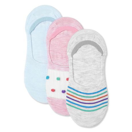 Click here for George Girls 3-Pack Footlets Blue 11-4 prices