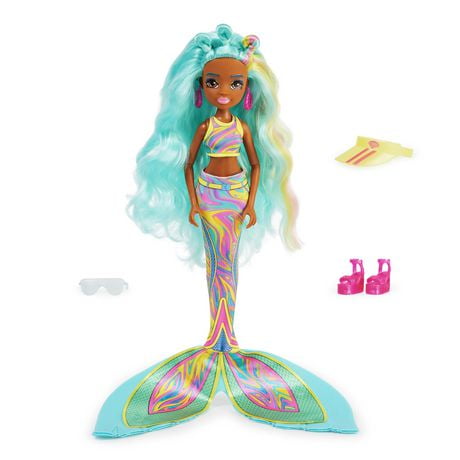 Mermaid High, Spring Break Oceanna Mermaid Doll & Accessories with ...