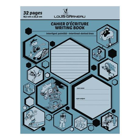 Louis Garneau interlined/dotted notebook blue - Walmart.ca