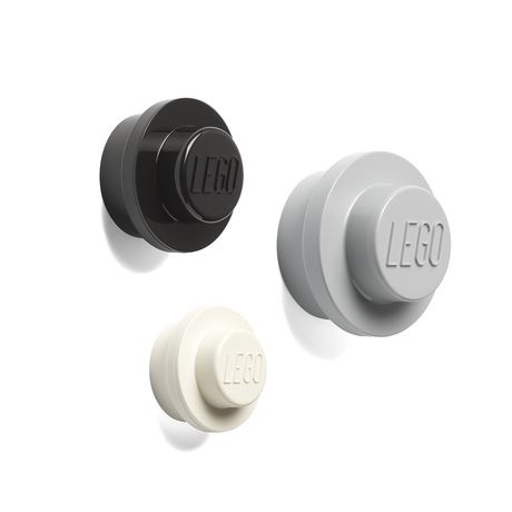 Click here for Lego - Wall Hanger Set - White  Black  Grey Black/... prices