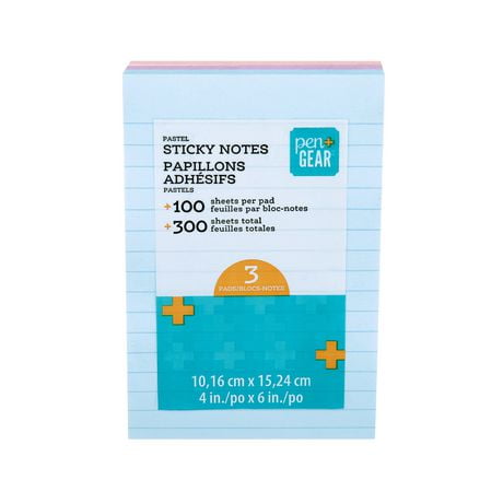 Click here for 3M Canada Pen+Gear Sticky Notes Wm-Pstl-3Nt-C  Pas... prices