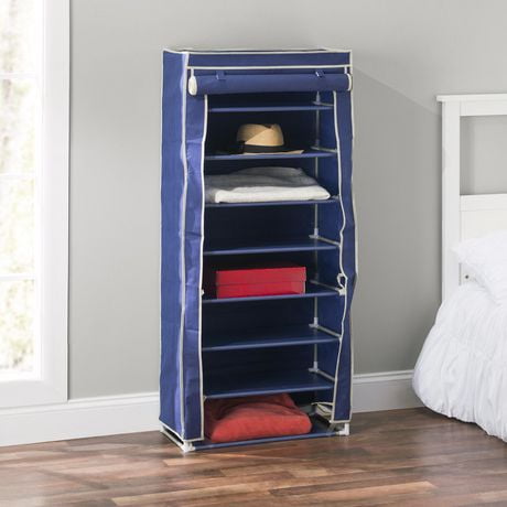 Click here for Home Basics 8 Tier Portable Polyester Shoe Closet... prices