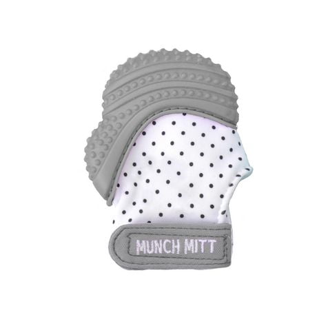 Click here for Malarkey Kids Munch Mitt - Grey Dots Grey prices