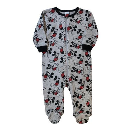 Click here for Disney Boys Mickey Mouse Interlock Sleeper Grey 3-... prices