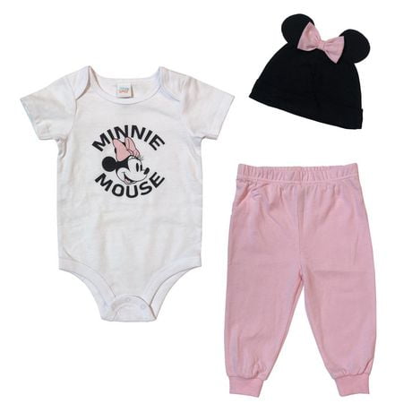 Click here for Disney Girls Minnie Mouse 2 Pack Bodysuit In Inter... prices