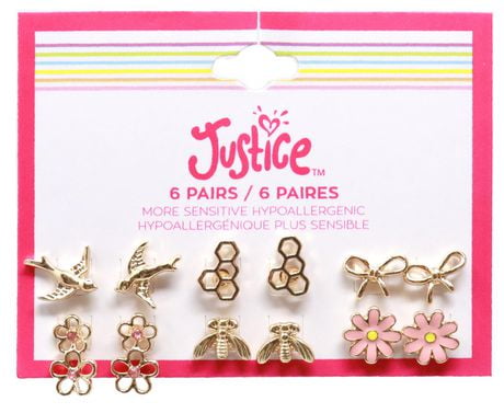 Justice earring multipack - Walmart.ca