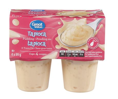 Great Value Tapioca Pudding | Walmart Canada
