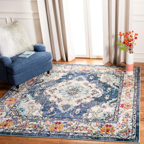 Click here for Safavieh Monaco Toria Traditional Area Rug Navy /... prices