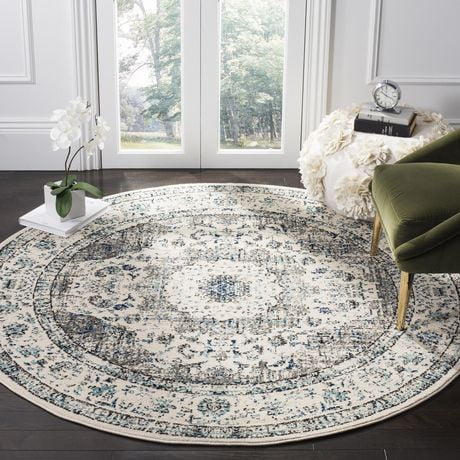 Click here for Safavieh Evoke Teale Traditional Area Rug Grey / I... prices