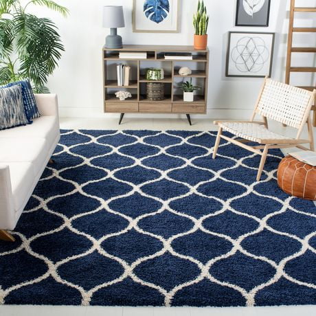 Click here for Safavieh Hudson Arline Geometric Shag Area Rug Nav... prices