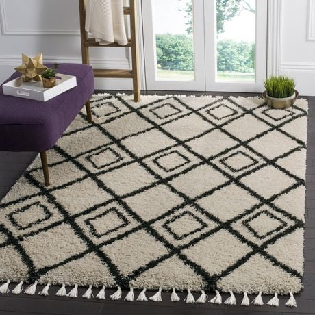Click here for Safavieh Moroccan Fringe Kingston Geometric Shag A... prices