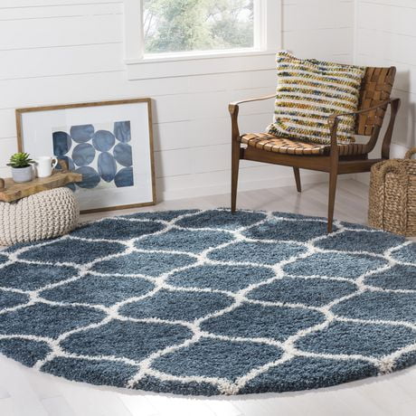 Click here for Safavieh Hudson Arline Geometric Shag Area Rug Sla... prices