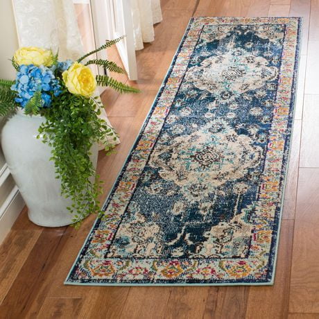 Click here for Safavieh Monaco Toria Traditional Area Rug Navy /... prices