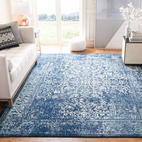Click here for Safavieh Evoke Trena Traditional Area Rug Navy / I... prices