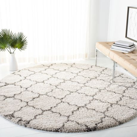 Click here for Safavieh Hudson Jaye Geometric Shag Area Rug Ivory... prices