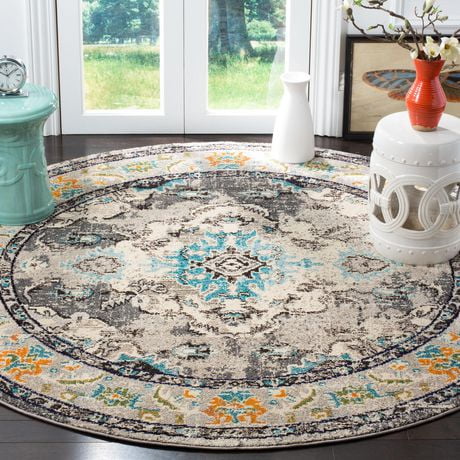 Click here for Safavieh Monaco Toria Traditional Area Rug Grey /... prices