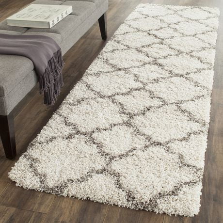 Click here for Safavieh Hudson Jaye Geometric Shag Area Rug Ivory... prices