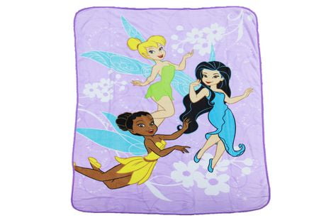 Disney Fairies™ Queen Micro Raschel Blanket | Walmart Canada