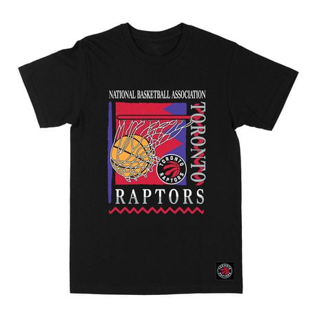 Toronto Raptors Zig Zag NBA Short Sleeve Black T-Shirt Tee | Walmart Canada