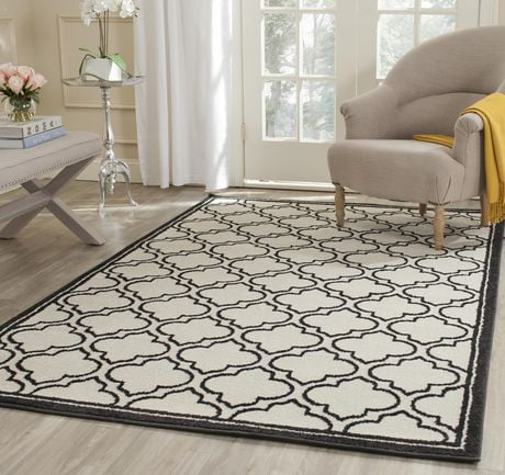 Click here for Safavieh Amherst Wilson Geometric Area Rug Ivory /... prices