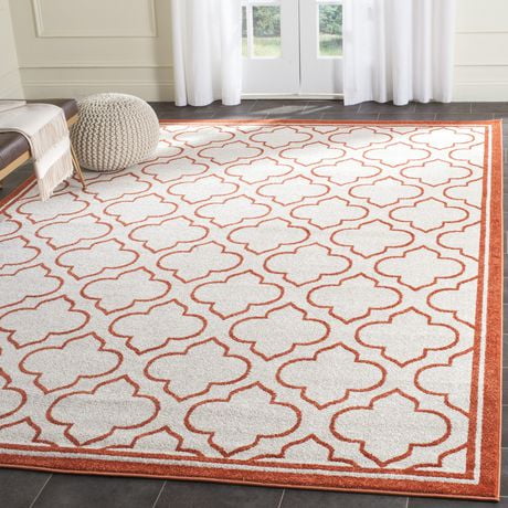 Click here for Safavieh Amherst Wilson Geometric Area Rug Ivory /... prices