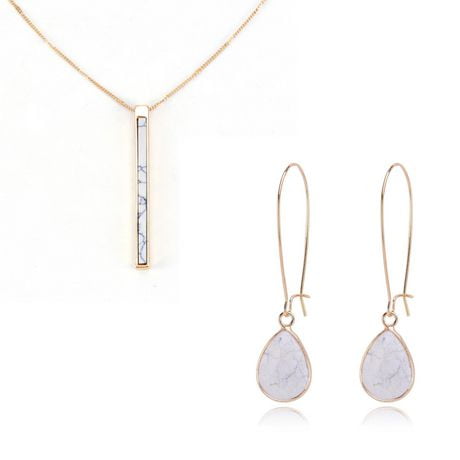 Click here for Allison Rose Atelier Necklace Earring Set Yellow O... prices