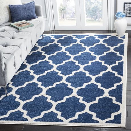 Click here for Safavieh Amherst Roderick Geometric Area Rug Navy... prices