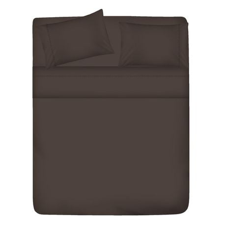 Click here for Hometrends 400 Tc Sateen Performance Sheet Set Bro... prices