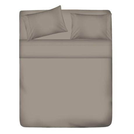 Click here for Hometrends 400 Tc Sateen Performance Sheet Set Tan... prices