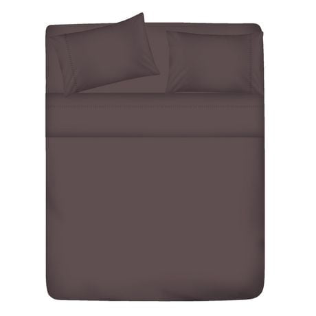 Click here for Hometrends 400 Tc Sateen Performance Sheet Set Pur... prices