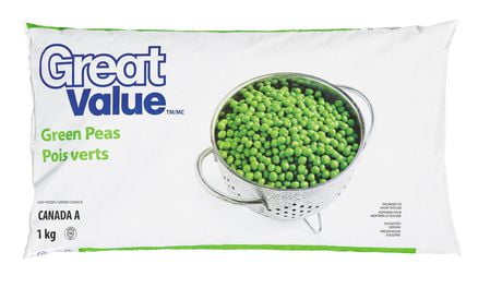 Great Value Green Peas | Walmart Canada