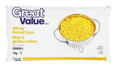 Great Value WGreat Value Whole Kernel Corn 1 kghole Kernel Corn, 1 kg ...