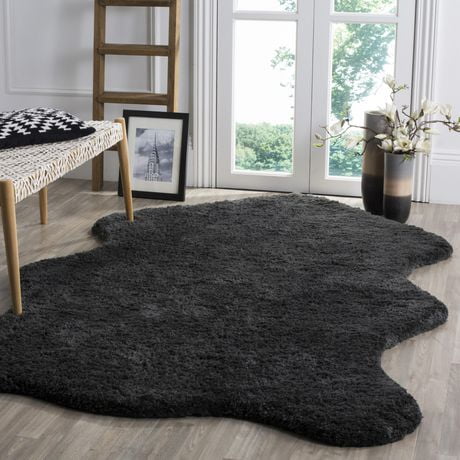Click here for Safavieh Sheep Addie Solid Plush Shag Area Rug Cha... prices