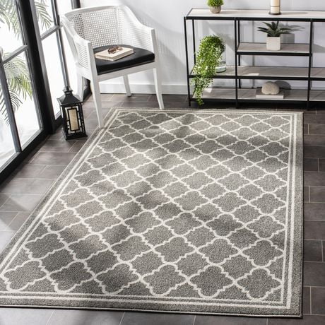 Click here for Safavieh Amherst Trina Geometric Area Rug Dark Gre... prices