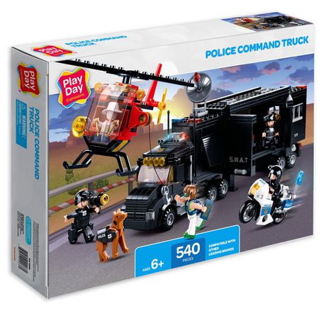 Click here for Play Day - Police Command Truck Building Blocks Co... prices