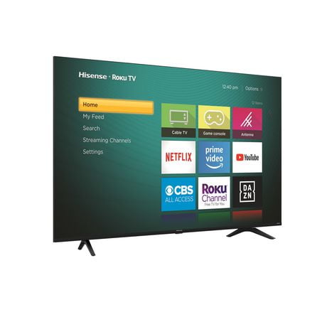 Hisense 58" Class 4K UHD LED Roku Smart TV, 58R6009 | Walmart Canada