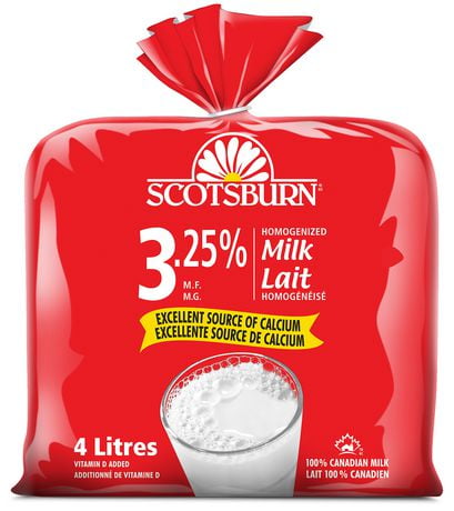 Scotsburn 3.25% Homogenized Milk | Walmart Canada