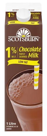 Scotsburn 1% Chocolate Partly Skimmed Milk | Walmart Canada